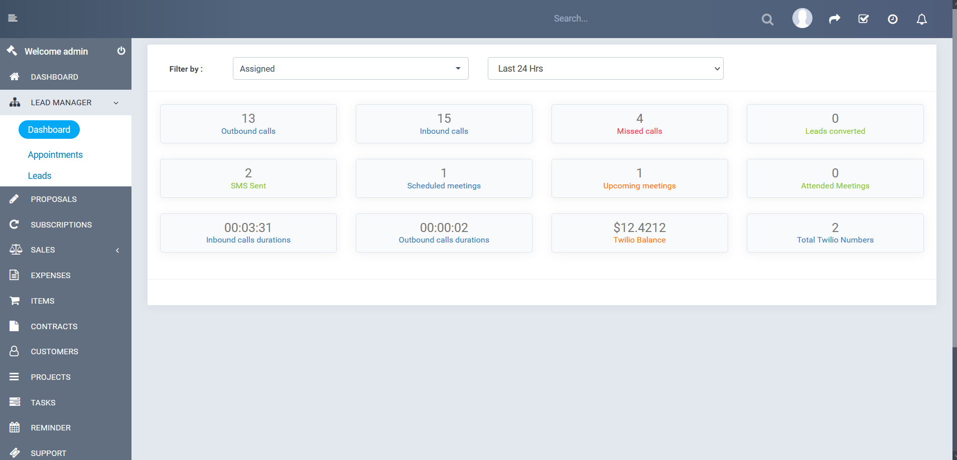 Lead Manager Module for Perfex CRM by zonvoir | CodeCanyon